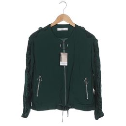 Mango Damen Jacke, grün, Gr. 34