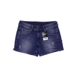 Pepe Jeans Damen Shorts, blau, Gr. 28