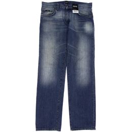 BOSS by Hugo BOSS Herren Jeans, blau, Gr. 33