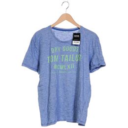 Tom Tailor Herren T-Shirt, blau, Gr. 54