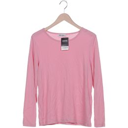 Ulla Popken Damen Langarmshirt, pink, Gr. 42