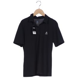 Odlo Damen Poloshirt, schwarz, Gr. 38