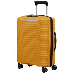 Hartschalen-Trolley Samsonite "UPSCAPE 55" Gr. B/H/T: 40 cm x 55 cm x 20 cm 39 l, gelb (yellow) Koffer Trolley, Reisegepäck Handgepäck-Koffer TSA-Zahlenschloss USB-Schleuse