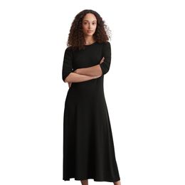 Marc O'Polo Jerseykleid MARC O'POLO "aus Tencel™ Lyocell" Gr. L, Normalgrößen, schwarz Damen Kleider