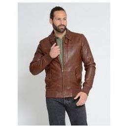 Blouson Mustang "31022119" Gr. L, braun (schwarz braun) Herren Jacken