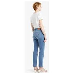 Levi's Röhrenjeans LEVI'S "312 Shaping Slim" Gr. 30, Länge 34, blau (working harder) Damen Jeans Schmale Shaping Slim Form