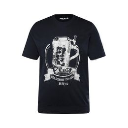 Men Plus Shirt male Black size 4XL