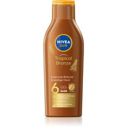 Nivea SUN Tropical Bronze Sonnenmilch SPF 6 200 ml