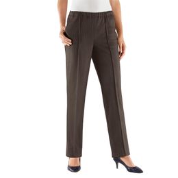 WITT Damen Thermohose in Rippen-Jersey-Qualit&auml;t, mokka, Gr&ouml;&szlig;e 235