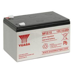 Yuasa Blei-Akkumulator NP12-12, 12 V-/12 Ah