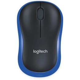 Logitech Funkmaus M185, optisch, 1000 dpi, blau