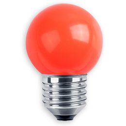 Blulaxa LED-Lampe E27, 1 W, IP44, rot