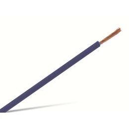 Installationslitze H05V-K, 1 mm&sup2;, 100 m, blau