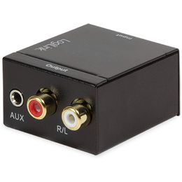 Logilink Audio-Konverter CA0101, Toslink/Koax zu Cinch/Klinke