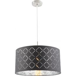 Globo Lighting - KIDAL - Hängeleuchte Metall Nickel matt, 1x E27