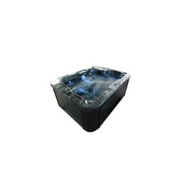 Home Deluxe Outdoor Whirlpool BLACK MARBLE PURE
