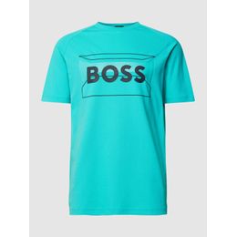 BOSS Green T-Shirt mit Label-Print