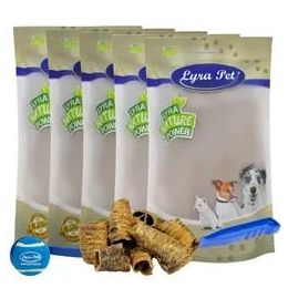 5 kg LYRA PET® Rinderstrossen 1 - 8 cm + Ballschleuder