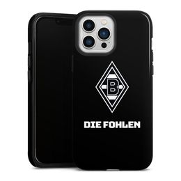 DeinDesign iPhone 13 Pro Max Handy Panzer Handyh&uuml;lle robuste Outdoor H&uuml;lle Schutzh&uuml;lle gl&auml;nzend Die Fohlen Gladbach Borussia M&ouml;nchengladbach Tough Case