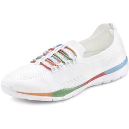 Lascana Damen Sneaker, wei&szlig;-multi, Gr&ouml;&szlig;e 42