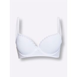 SuSa Damen Push-Up-BH mit B&uuml;gel, wei&szlig;, Gr&ouml;&szlig;e 90A