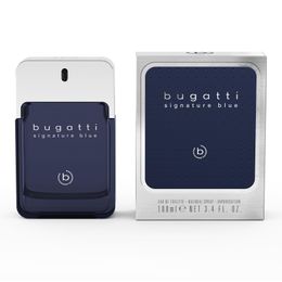 Eau de Toilette Bugatti "Signature man blue" Parfüms Gr. 100 ml, farblos (transparent) Herren