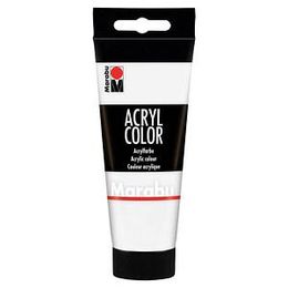 Marabu Acrylfarbe weiß 100 ml