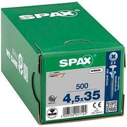 Spax® Universalschrauben Z2 Senkkopf WIROX 35mm x 4,5 mm, 500 St.