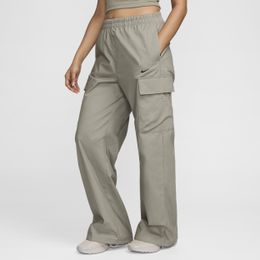 Nike Sportswear Everything Wovens Cargohose mit mittelhohem Bund (Damen) - Grün