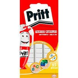 Pritt Haftpunkte Multi-Fix Poster Buddies, wiederverwendbar, 65 Stück