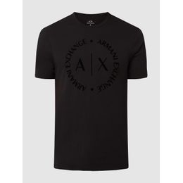 Armani Exchange Regular Fit T-Shirt mit Logo