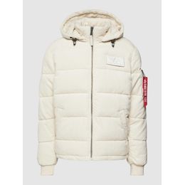 Alpha Industries Steppjacke mit Label-Details