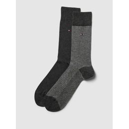 Tommy Hilfiger Socken mit Label-Details im 2er-Pack Modell 'Birdeye'