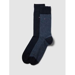 Tommy Hilfiger Socken mit Label-Details im 2er-Pack Modell 'Birdeye'