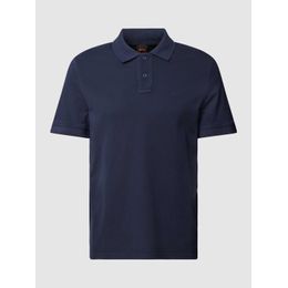 BOSS Orange Slim Fit Poloshirt mit kurzer Knopfleiste Modell 'Prime'