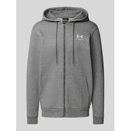 Under Armour Sweatjacke mit Label-Stitching