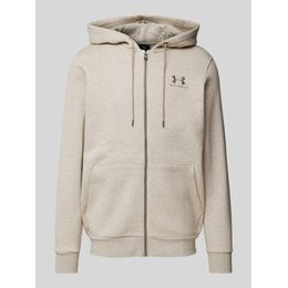 Under Armour Sweatjacke mit Label-Stitching