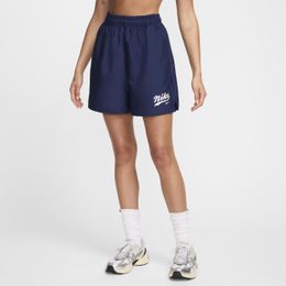 Nike Sportswear Damenshorts aus Webmaterial - Blau