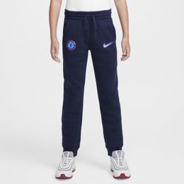 FC Chelsea Club Fleece Nike Fußball-Jogger (ältere Kinder, Jungen) - Blau