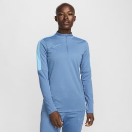 Nike Dri-FIT Academy Drill-Fußballoberteil für Damen - Blau