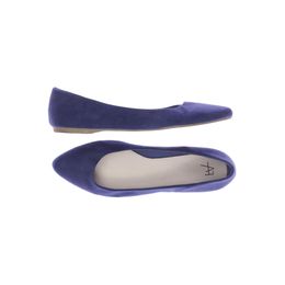 Anna Field Damen Ballerinas, blau, Gr. 38