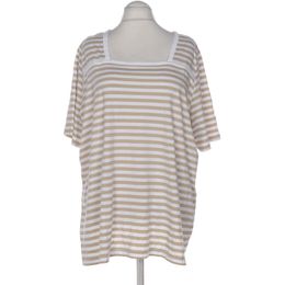 Ulla Popken Damen T-Shirt, beige, Gr. 54