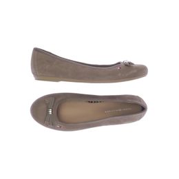 Tommy Hilfiger Damen Ballerinas, braun, Gr. 37