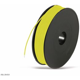 RAUTRONIC Draht YV, 0,5mm, 100m Spule, gelb
