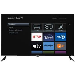 Sharp LED-TV 43FD2E, 108cm (43"), EEK: E, ROKU TV, Full-HD, WLAN