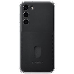 Samsung Frame Case für Galaxy S23+ (Schwarz) EF-MS916CBEGWW