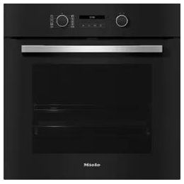 A+ (A+++ bis D) Miele Einbaubackofen "H 2766 BP" Backöfen AirFry-Funktion, Automatikprogramme, Vernetzung mit Miele@Home schwarz (obsidianschwarz)