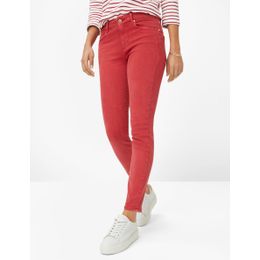 Brax Damen Röhrenjeans Style ANA, carmine, Gr. 34