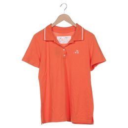 Ulla Popken Damen Poloshirt, orange, Gr. 42