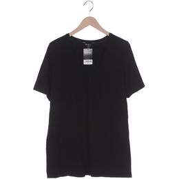 Ulla Popken Damen T-Shirt, schwarz, Gr. 46